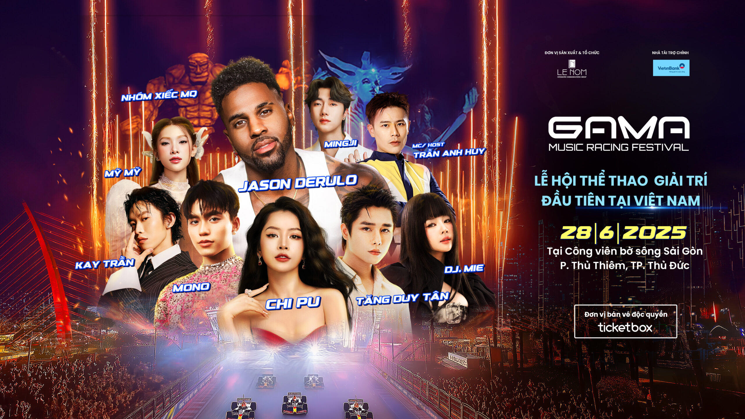 GAMA MUSIC RACING FESTIVAL 2025 - Website Gama